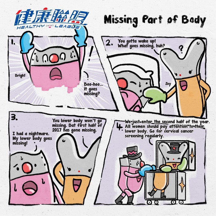 MISSING PART OF BODY | Prevent Colorectal Cancer