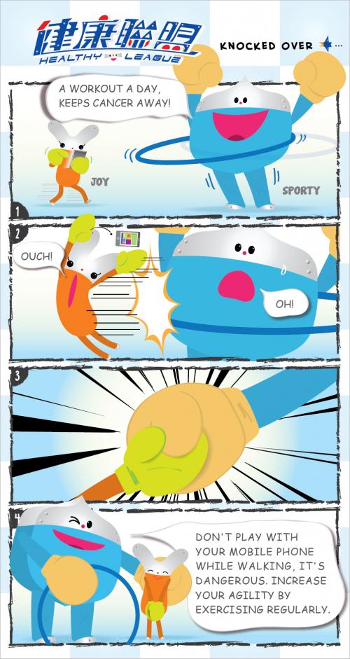 KNOCKED OVER… | Prevent Colorectal Cancer